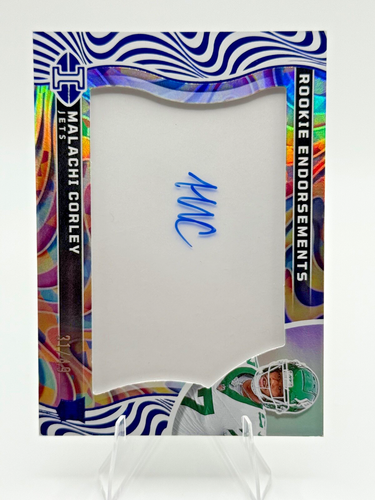 2024 Illusions Malachi Corley Rookie Endorsements On Card Auto /49 NY ...