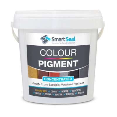 Concrete Colour Pigment Dye Mortar Grout Pointing Cement (30g Sample ...