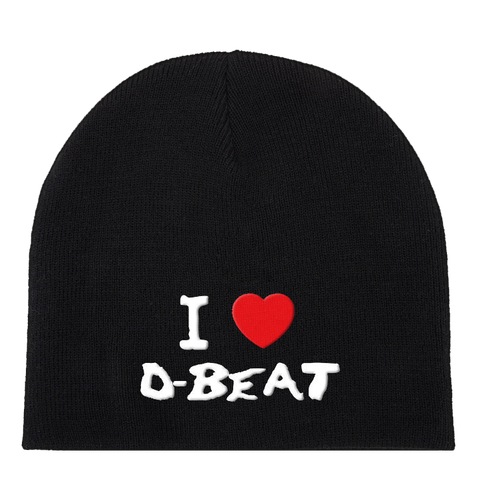 I LOVE D-BEAT - 'I Love D-Beat' Beanie | eBay
