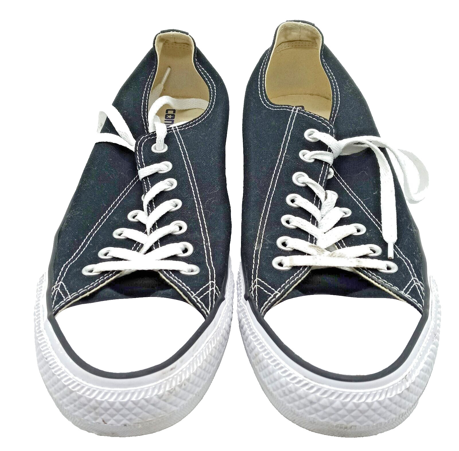 Converse Unisex All Star M9166 Black / White Shoes Sn… - Gem