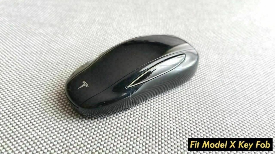 Black ABS Remote Control Key Holder Shell Skin Fob Key For Tesla Model ...