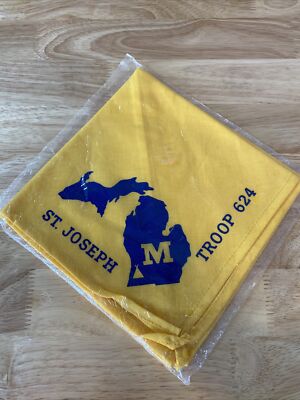 BSA Vintage Cub Boy Scout Bandana St Joseph Troop 624 | eBay