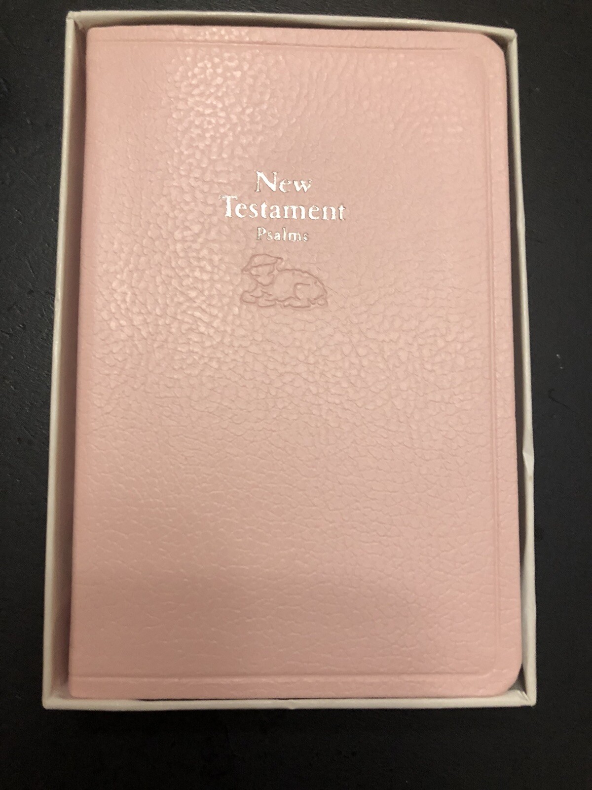 KJV Baby's New Testament, White Imitation Leather by Holman Bible ...