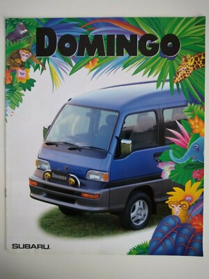 SUBARU DOMINGO Japan Japanese Market Large Format 10" x 12" Sales ...