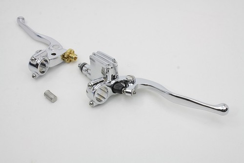 Chrome Hand Lever Control Kit fits Harley Davidson | eBay