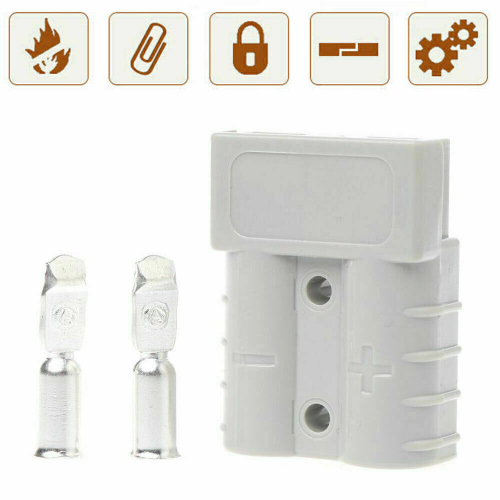10X Anderson Style Plug Exterior DC Solar Caravan Power 50 AMP 12-24V ...