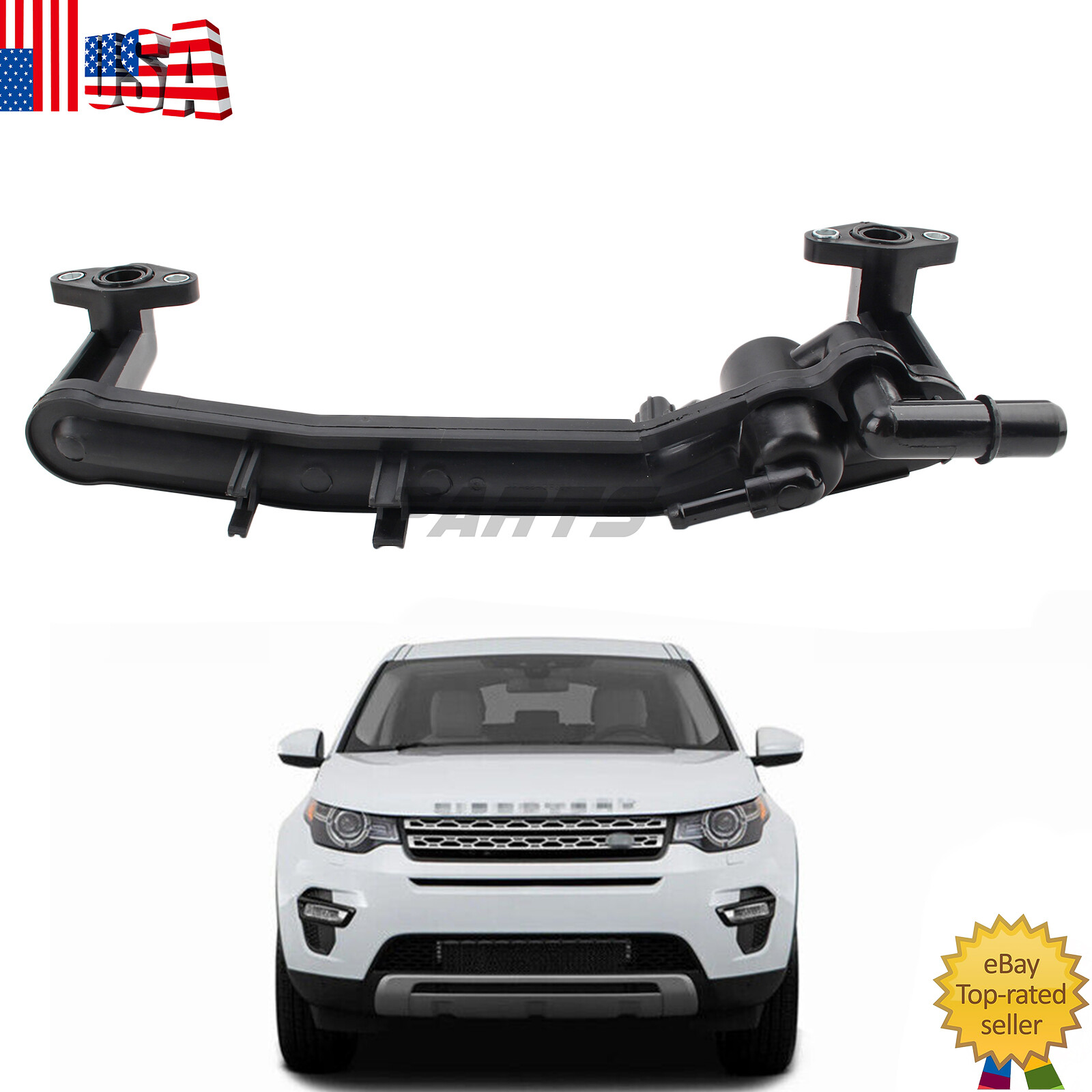For Range Rover Sport LR4 JAGUAR 5.0 HEATER PIPE MANIFOLD TUBE W/SENSOR ...