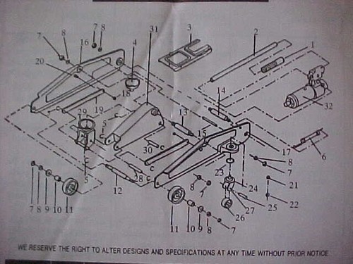 Larin Hydraulic Floor Jack Parts List Pdf | Viewfloor.co