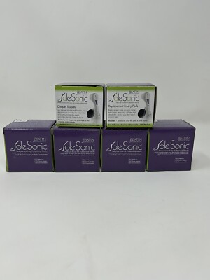 Sole Sonic Pedicure Brush Satin Smooth Replacement Emery Pad Discs 6pc ...