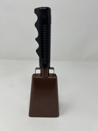 10" Cow Bell Stick Handle Cheer Football Spirit Sports Events Loud ...