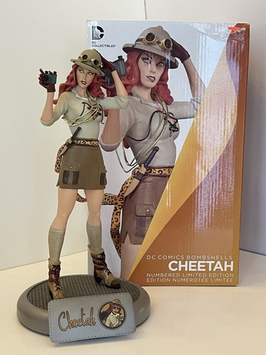 Cheetah DC Collectibles Bombshells LE Statue 10.7" Barbara Minerva ...