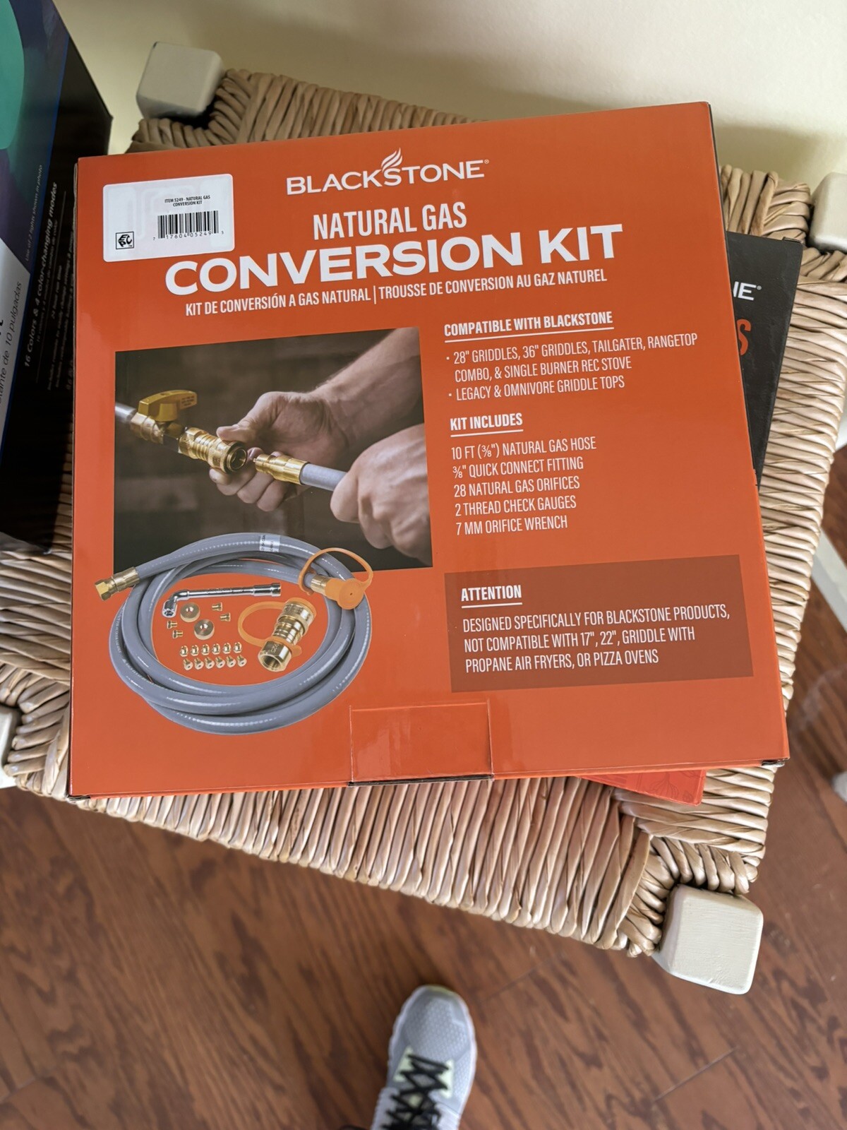 Blackstone 5249 Gas Conversion Kit - Gray for sale online | eBay