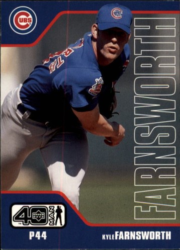 2002 Upper Deck 40-Man Baseball Card #607 Kyle Farnsworth | eBay