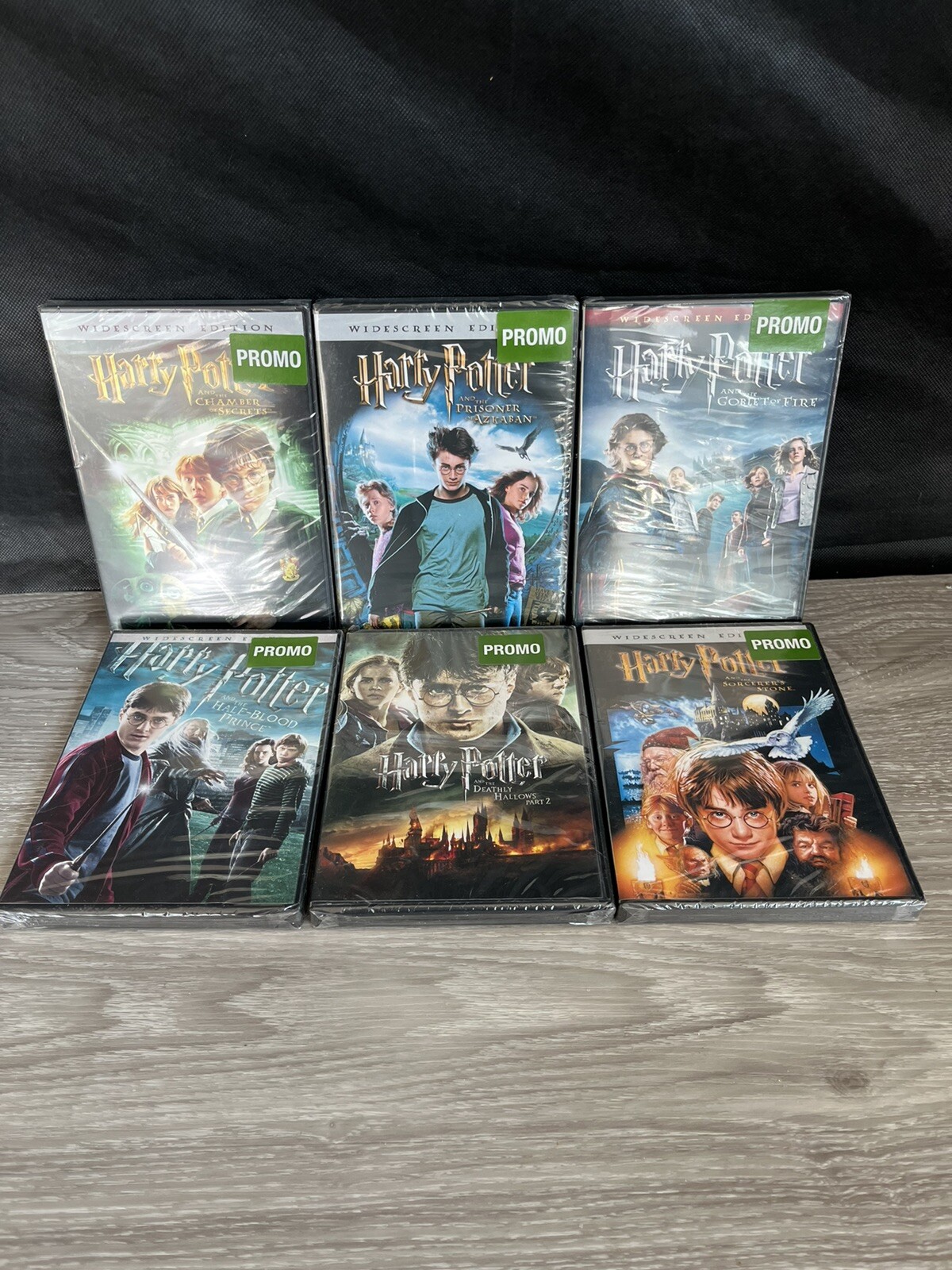 LOT OF 6 NEW SEALED PROMO HARRY POTTER DVD COLLECTION | eBay