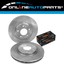 2 x Front Disc Brake Rotors + Pads for Mitsubishi 380 DB V6 3.8L 6G75 ...