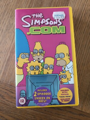 THE SIMPSONS.COM 1999 VHS VIDEO TAPE UK PAL | eBay UK