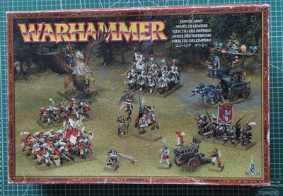 Warhammer old world : Boîte vide armée de l' Empire army box (empty box ...