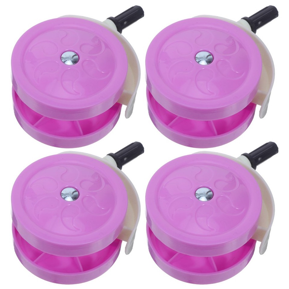 4pcs Stroller Wheels Replacement - Swivel Castors Baby Trolley Wheel ...