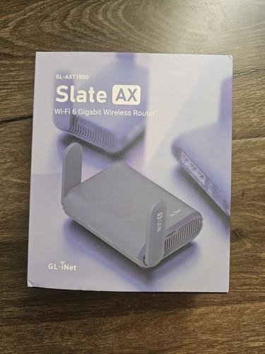 GL-AXT1800 Slate AX Portable Gigabit Router Wi-Fi 6 Repeater/OpenVPN ...