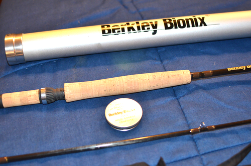 Berkley Bionix X40, #8 AFTMA Line 9', 2 piece Fly Rod with Tube and ...
