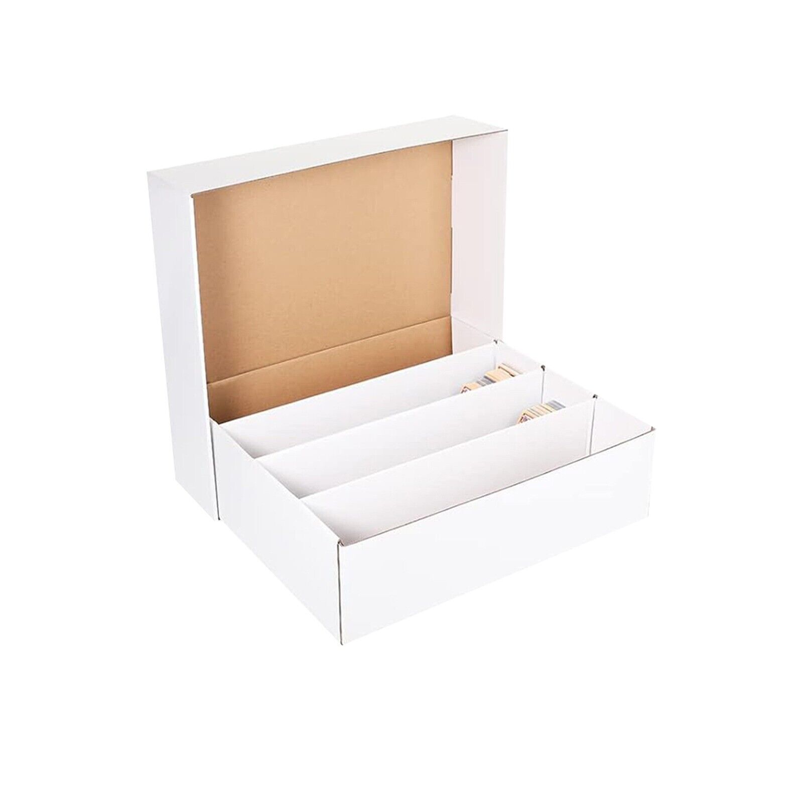 1-Pack 1600/3200/5000 Count Trading Cards Box Storage Full Lid | eBay