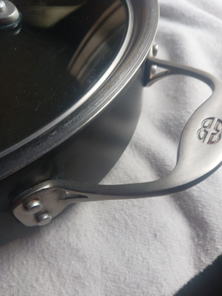 Calphalon Stainless Steel 3Qt Deep 10” Skillet Saute Frying Pan & Lid ...