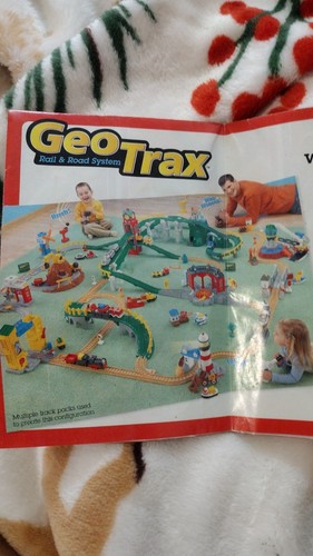 Vintage Fisher Price GeoTrax Train Set, Fisher Price GeoTrax Lot, Toy ...