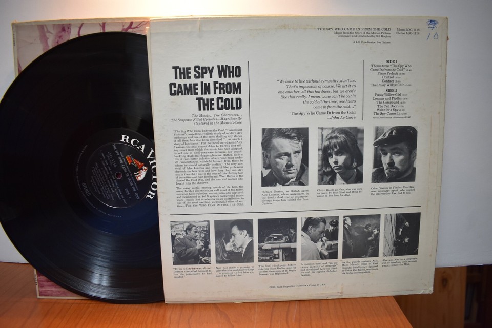Sol Kaplan Music from Score of Film The Spy Who Came in the from the ...