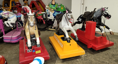 Quicksilver Horse Coin Operated Kiddie Ride | eBay