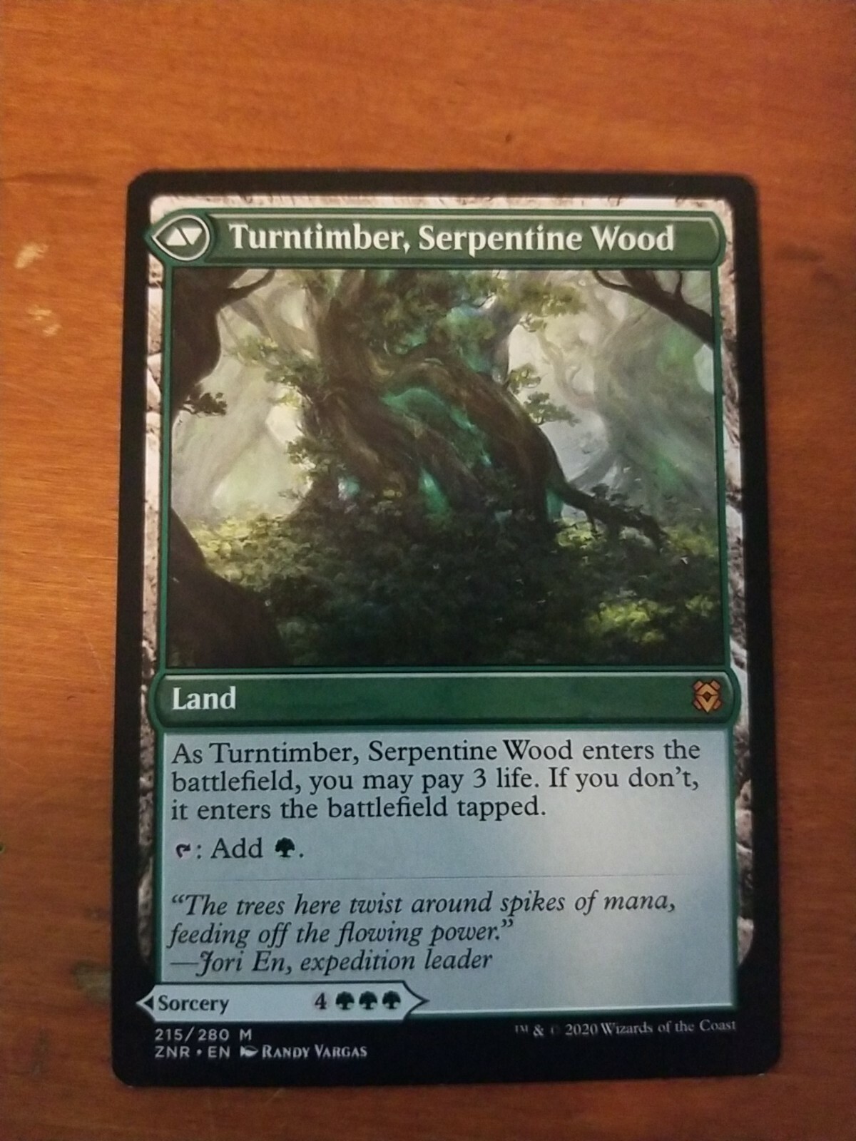 Turntimber Symbiosis // Turntimber, Serpentine Wood Zendikar Rising ...