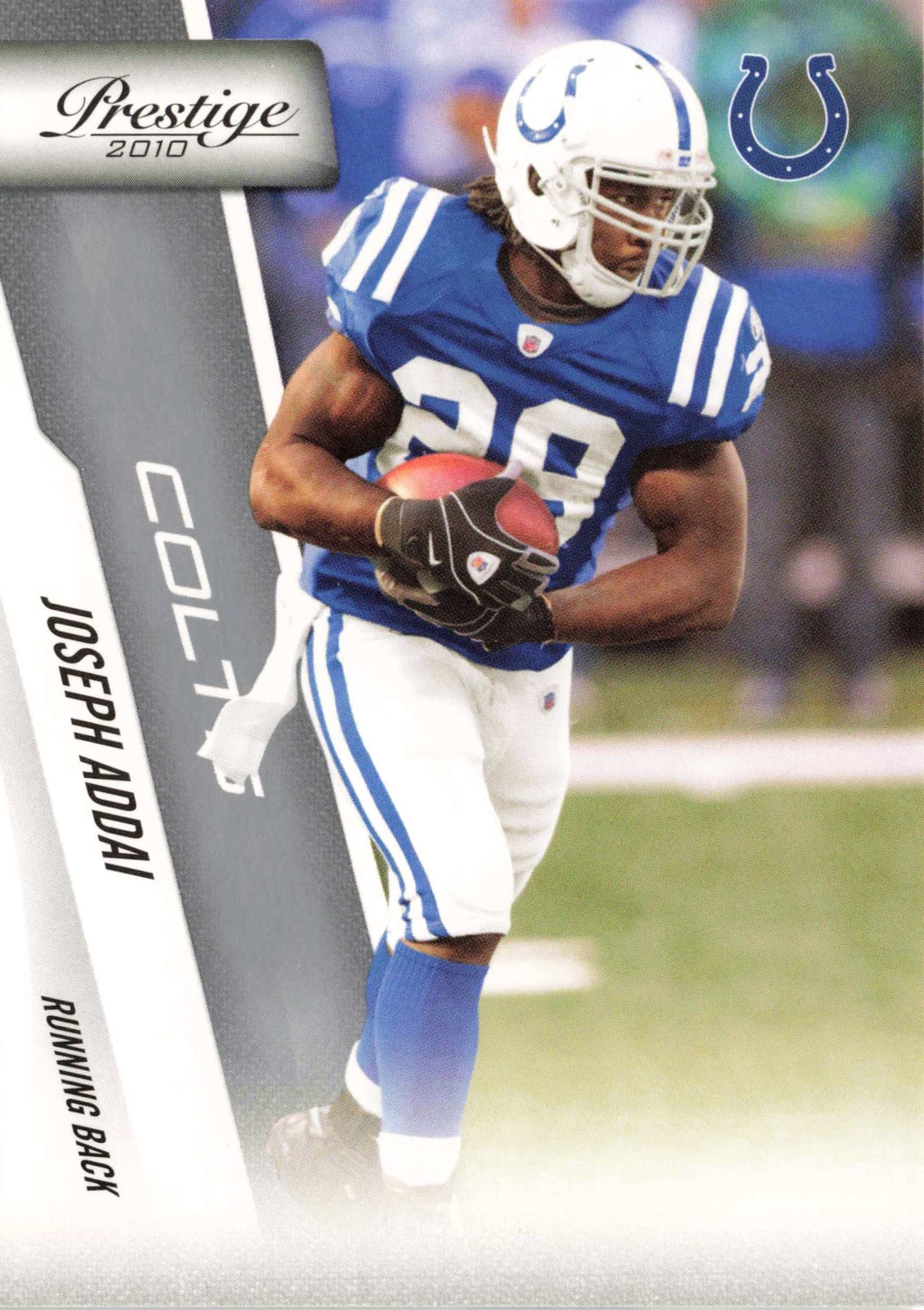 Joseph Addai 2010 Panini Prestige #85 Indianapolis Colts Football | eBay