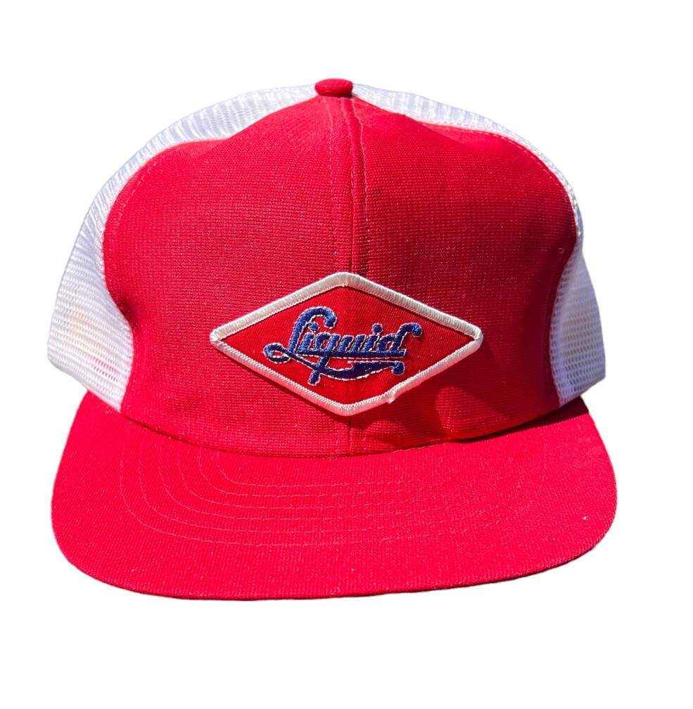 Vintage 70s Liquid Trucker Hat - Gem