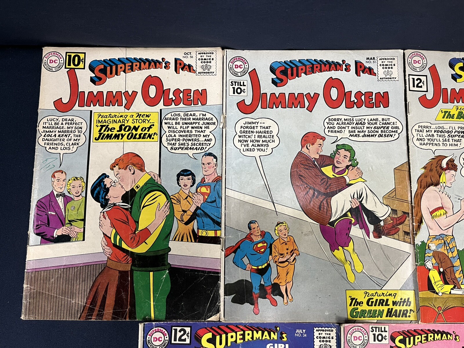 VINTAGE D.C. COMICS - LOIS LANE / JIMMY OLSEN COMIC LOT OF 7 | eBay