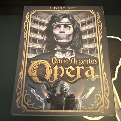 OPERA BLU-RAY 3-Disc Limited Edition DARIO ARGENTO OUT OF PRINT ...