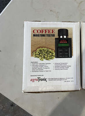Agratronix Coffee Moisture Tester 08150 | eBay