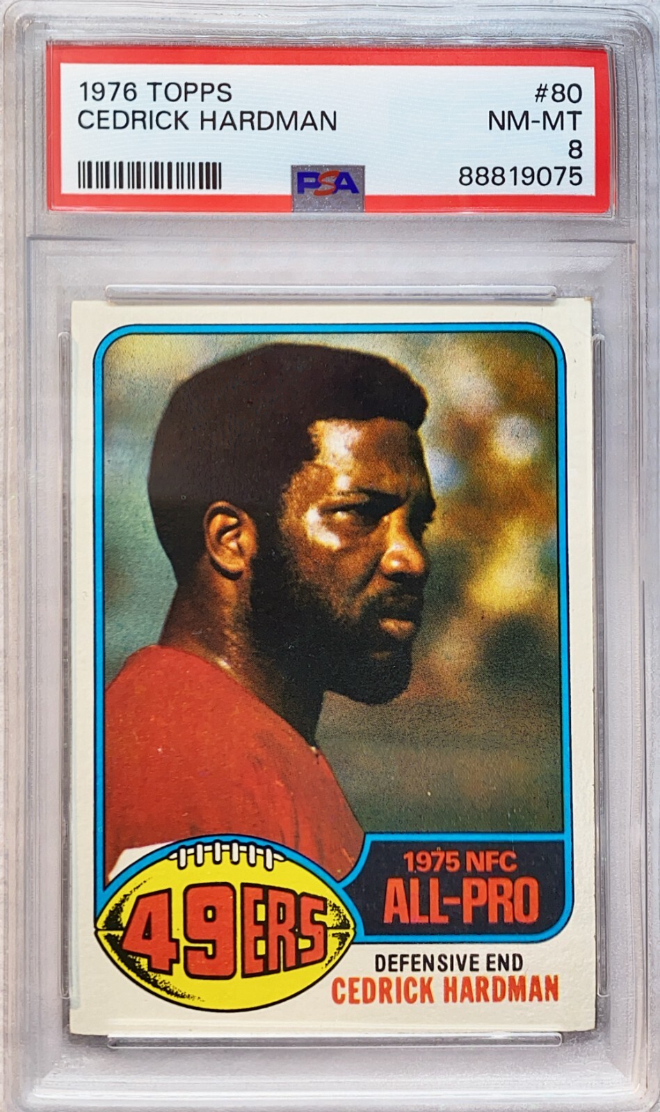 1976 Topps - Cedrick Hardman #80 for sale online | eBay