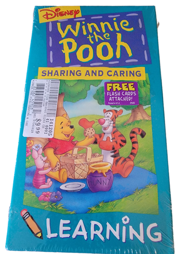 Winnie the Pooh - Pooh Learning - Sharing and Caring (VHS, 1994) for ...
