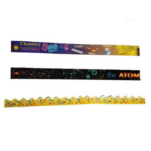 Chemistry Bulletin Board Borders Bundle High School Science Teacher ...