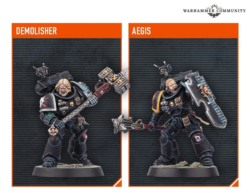 Warhammer 40K: Kill Team Tomb World. 5 x Deathwatch Space Marine Operatives. | eBay UK