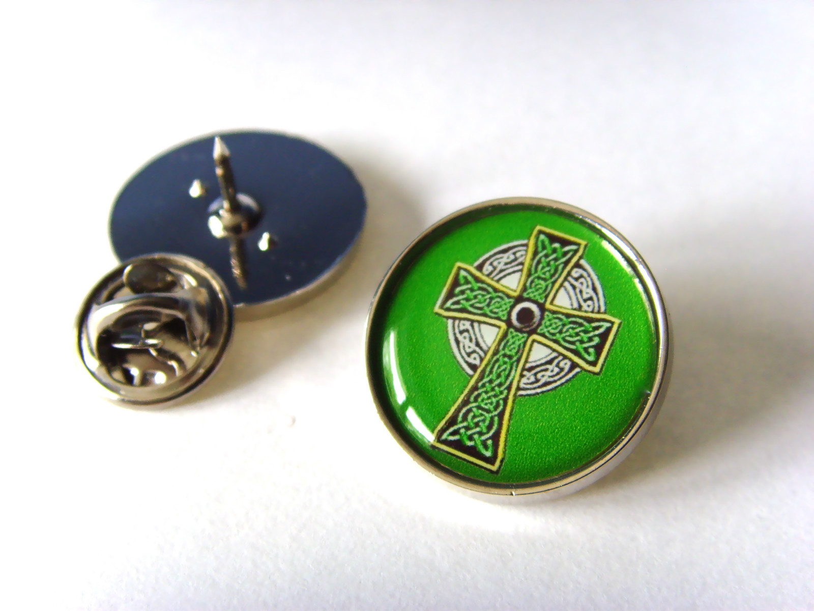 CELTIC CROSS CELTIC CHRISTIAN CROSS LAPEL PIN BADGE TIE PIN GIFT | eBay