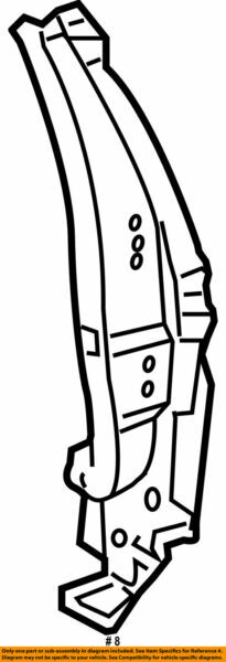 61622-42040 TOYOTA Trough Back Door Genuine OEM Part for sale online | eBay