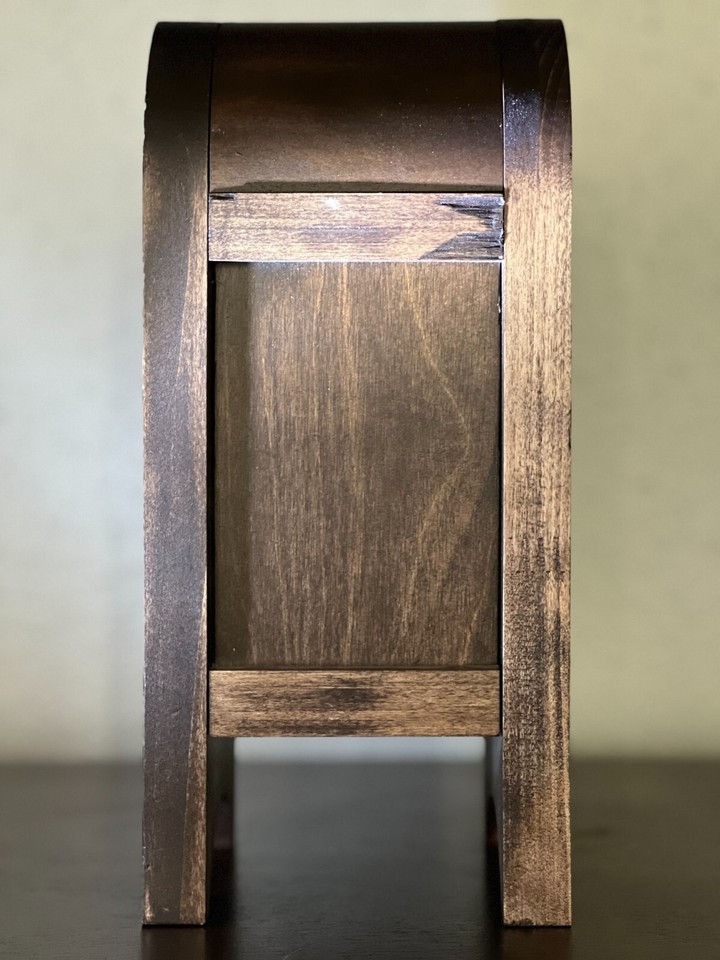 USPS VINTAGE AUTHENTIC POST OFFICE LOCK BOX COIN PIGGY BANK LARGE SIZE ...