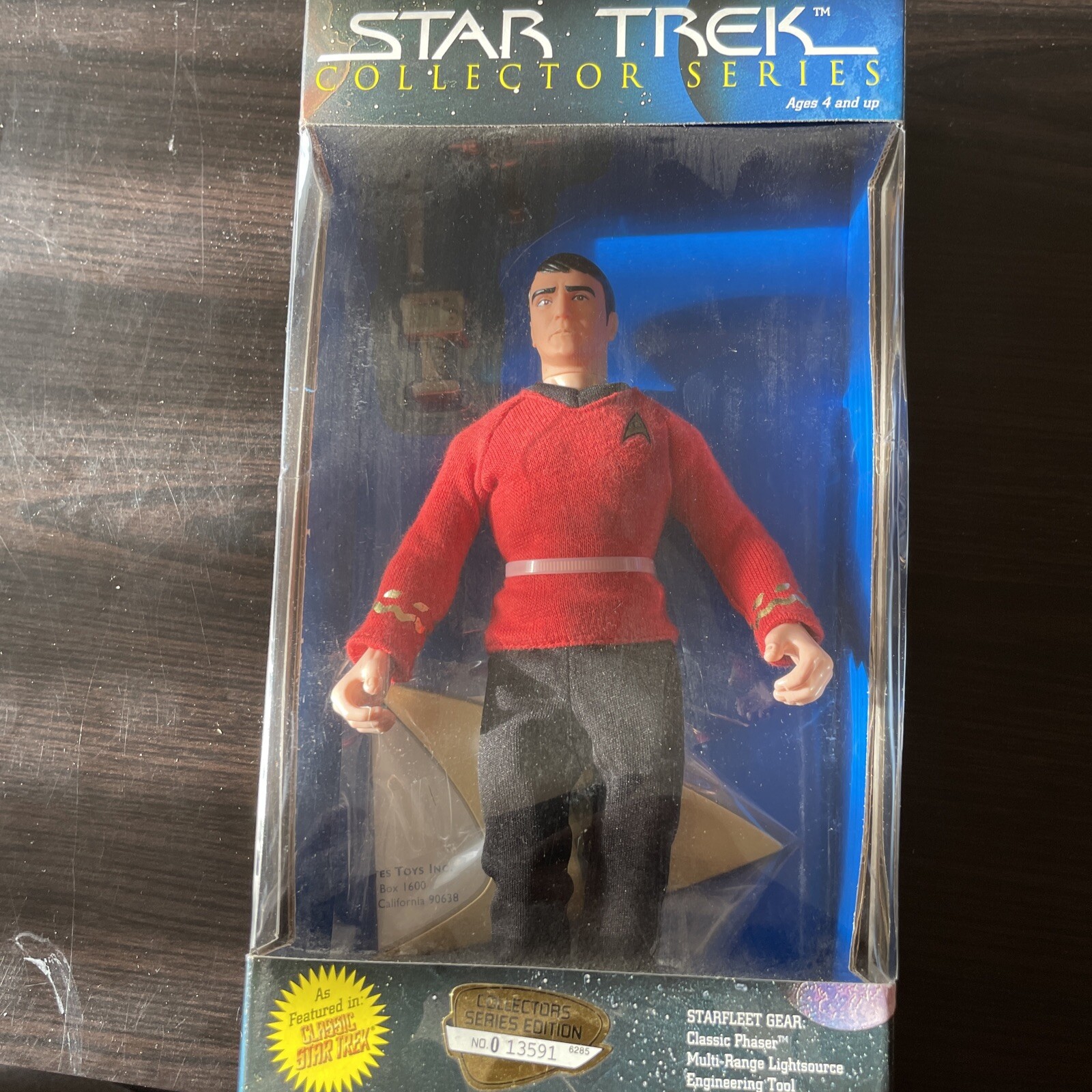 Star Trek TOS 9" Montgomery Scott SCOTTY Figure Doll Federation Ed ...
