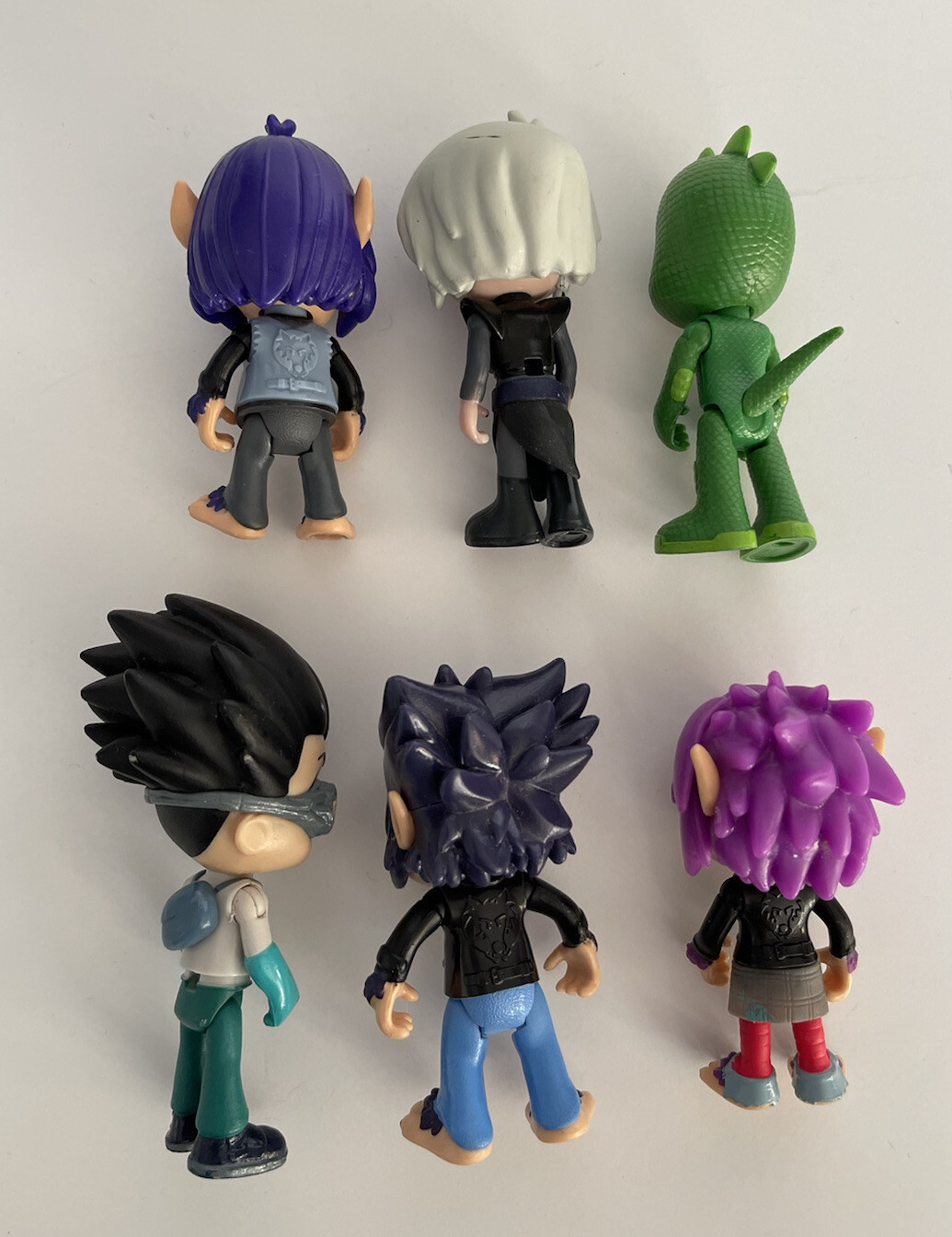 Disney PJ Masks Wolfies Howler Rip Kevin Luna Figures Wolfy Villains ...