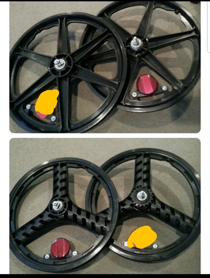 2 NEW QUALITY BICYCLE MAG WHEEL REFLECTORS AMBER ONLY | eBay