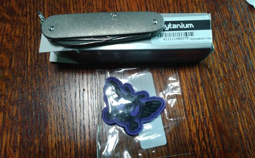 Victorinox CADET Flytanium Titanium Swiss Army Knife 84mm SAK Rare ...