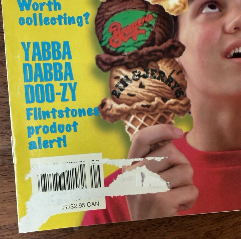 Vintage Aug/Sept 1994 Zillions Magazine Ice Cream Backpacks Kids ...