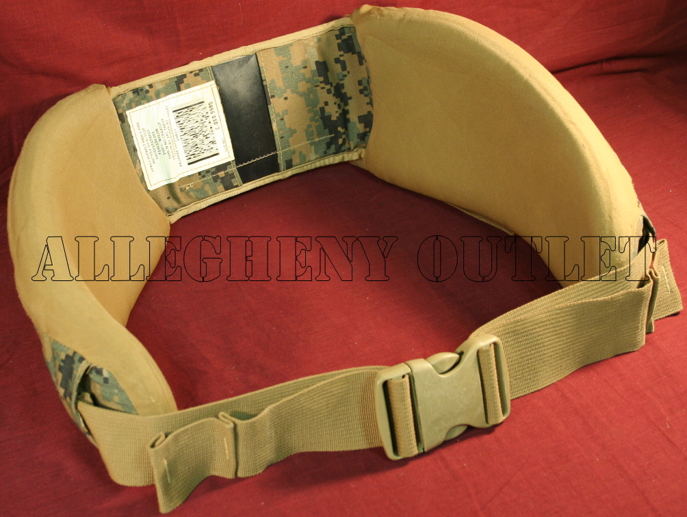 GEN 2 USMC MARPAT ILBE Main Pack Backpack PROPPER HIP WAIST BELT Medium ...