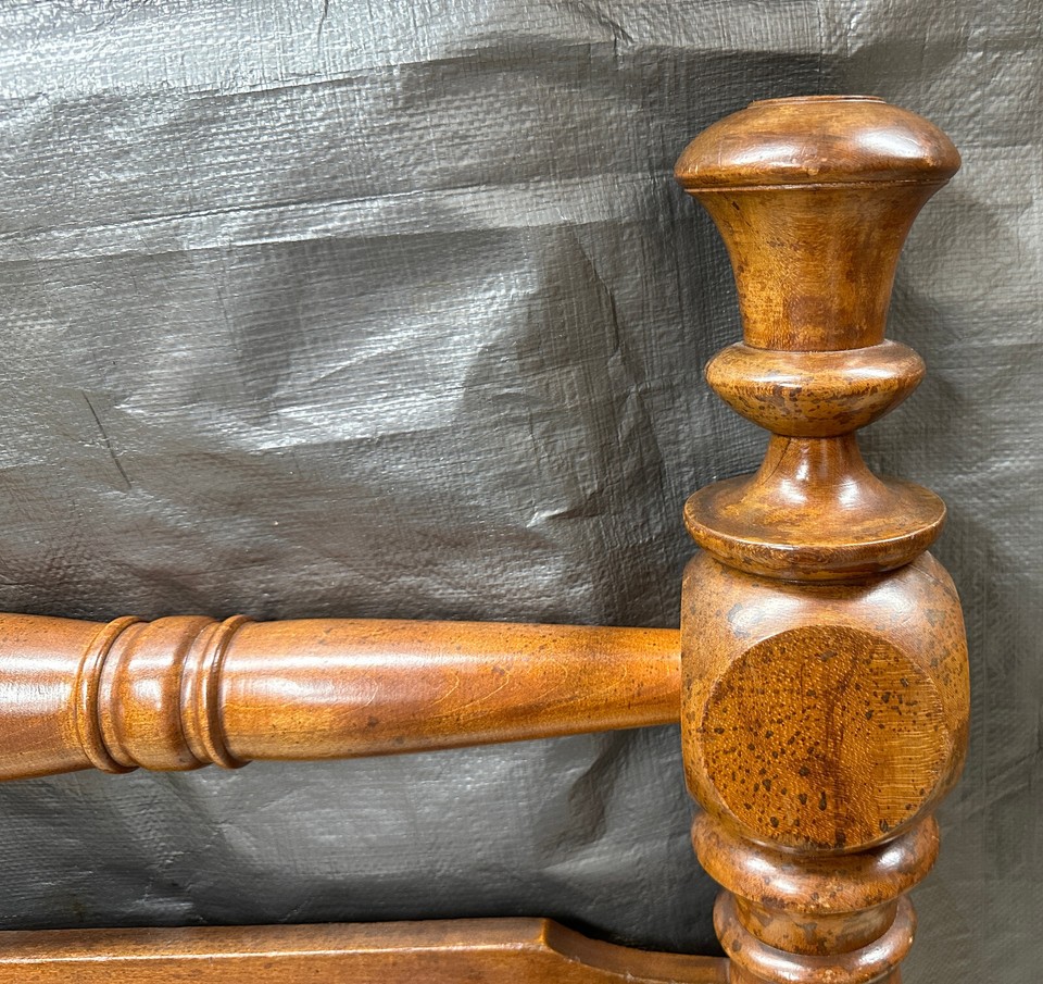 Late 18th/Early 19th C Antique Full Size Maple Rope Bed | eBay