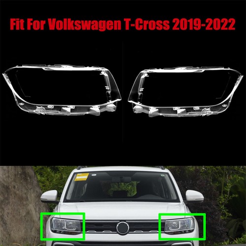For Volkswagen T-Cross 2019-2022 Front Headlight Headlamp Clear Lens ...